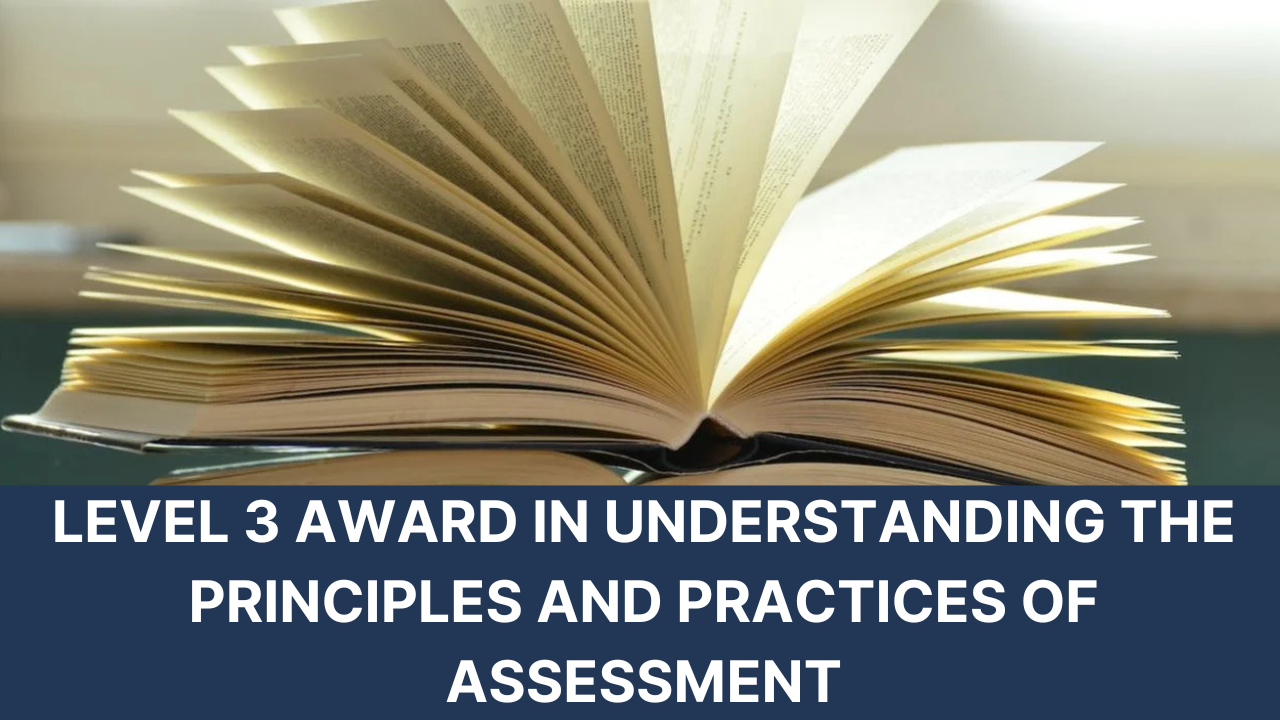 Level 3 Award in Understanding the Principles and Practices of ...